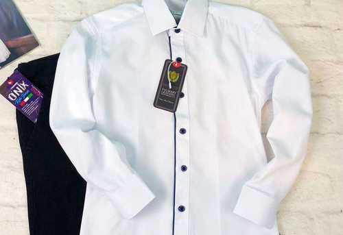 Рубашка белая (новая) 140-164 размеры