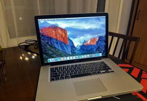 Apple macbook pro 15 2009 4 RAM / 256 SSD