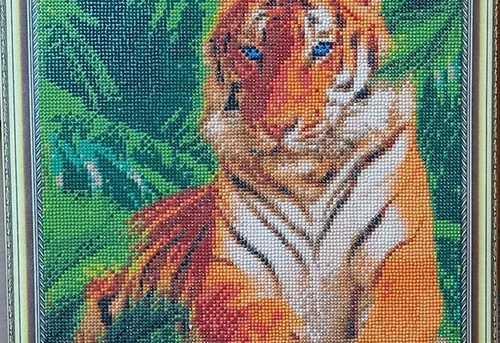 Алмазная картина Тигр