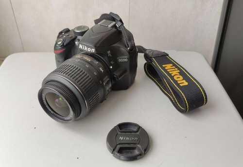 Nikon D3200 kit (пробег 11 тыс)