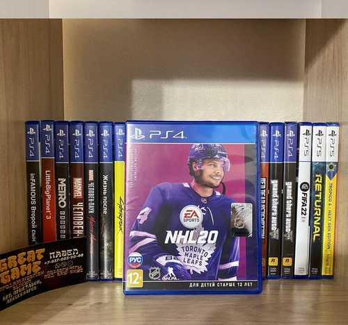 Игры PS4: NHL 20