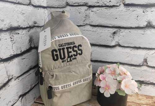 Сумка слинг Guess серая