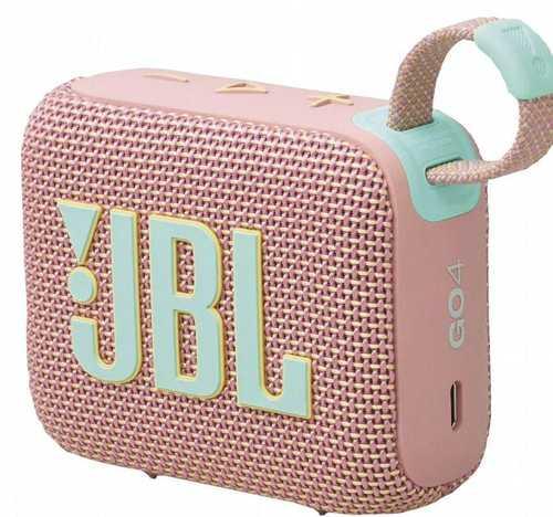 Портативная акустика JBL GO 4 Pink