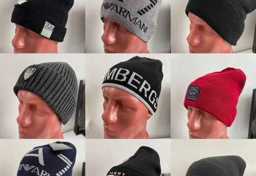 Шапка Boss, EA7, Paul Shark, Bikkembergs, Armani