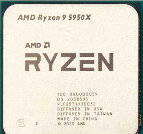 Процессор AMD Ryzen 9 5950X