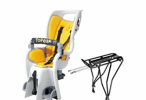 Детское вело кресло Topeak Babyseat II & Rack Disc