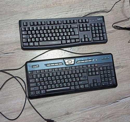 Клавиатура logitech k120, Genius