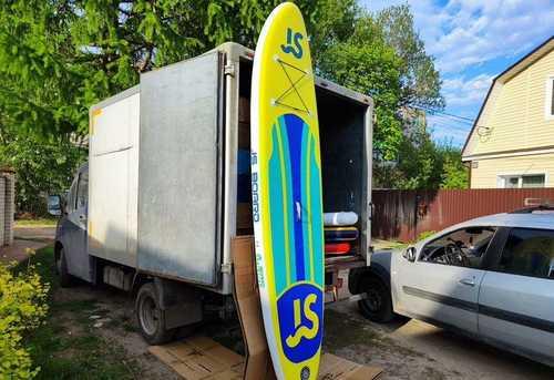 Сапборд sup board сап доска JS yellow blue