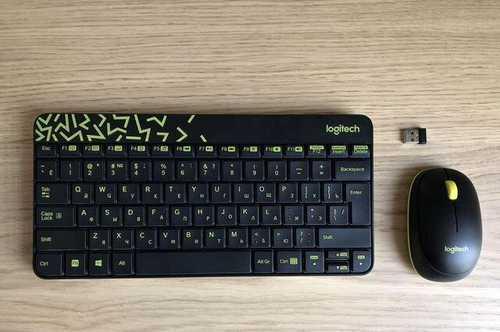 Клавиатура+мышь беспроводная Logitech MK240 Nano