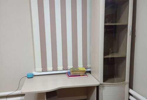 Стол ученический + шкаф-пенал