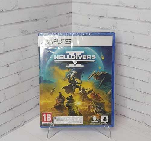 Helldivers 2 PS5 диск с дефектом