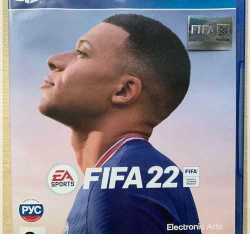 Fifa 22 ps4 диск