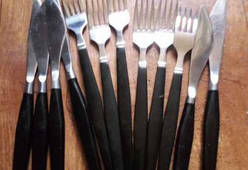 Набор вилки-ножи (6 штук) из СССР