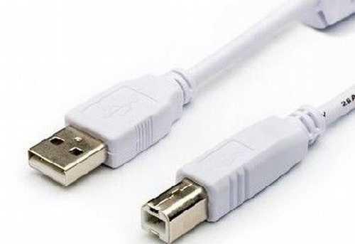 Кабель atcom (ат8099) кабель USB 2.0 AM/BM - 3.0 м