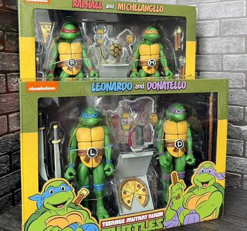 Черепашки Ниндзя Neca Tmnt 1987 Фигурки Оригинал