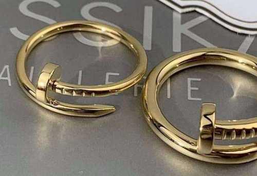 Золотые обручальные кольца Cartier 13.2гр