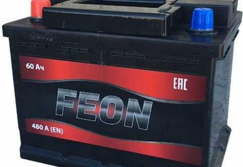 Аккумулятор Feon 60 а\ч 500A о.п. (№1894)