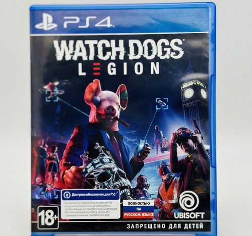 Игра Watch Dogs Legion (PS4, русская версия)