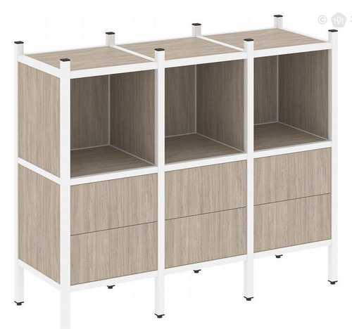 Стеллаж на металлокаркасе Loft VR.L-07