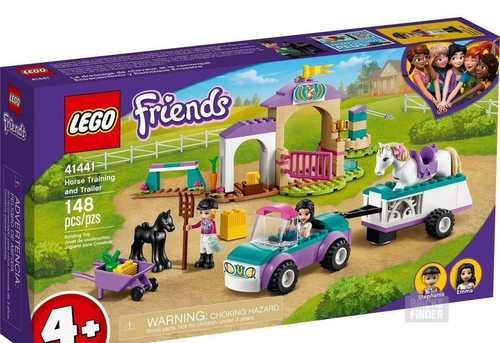 Lego Friends 41441 Тренировка лошади и прицеп для