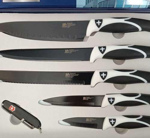 Набор кухонных ножей + складной нож Millerhaus