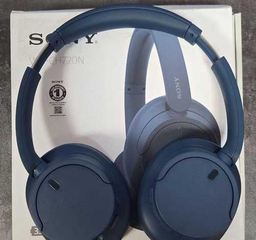 Беспроводные наушники Sony WH-CH720N, синий