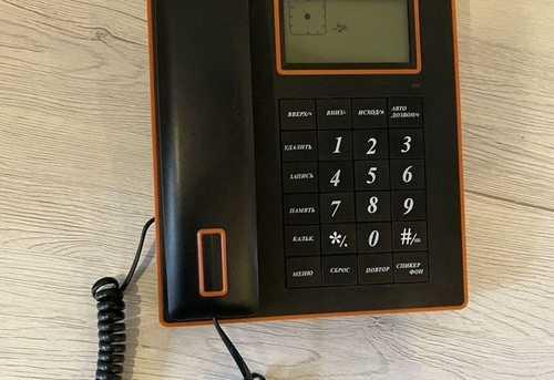 Стационарный телефон с большими кнопками