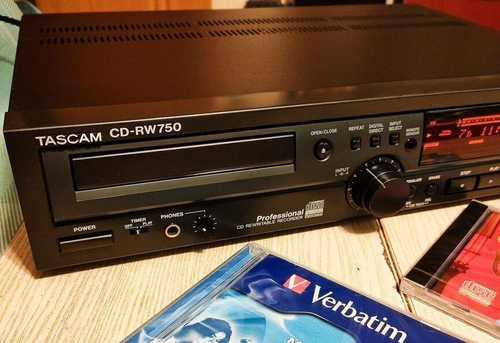 Cd recorder tascam CD-RW750 Professional