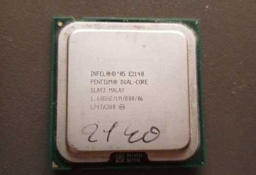 Процессор intel dual core E2140
