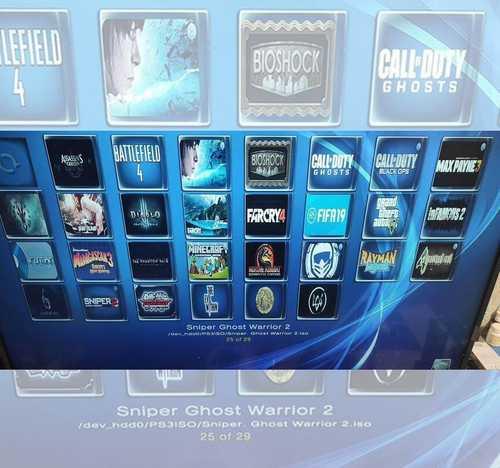 Ps3 super 500gb прошита