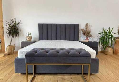 Кровать двухспальная luna с подъемным механизмом