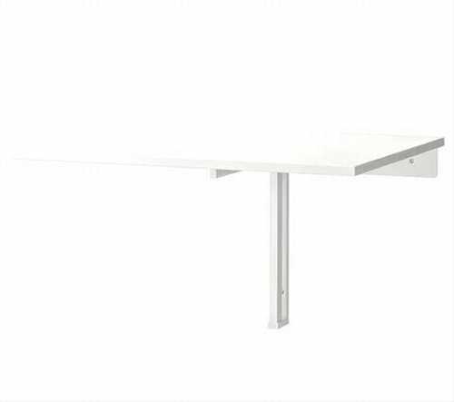 Norberg норберг стол откидной стенного крепежа белый 74x60 см