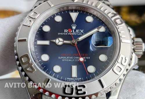 Часы мужские Rolex Yacht Master синий циферблат