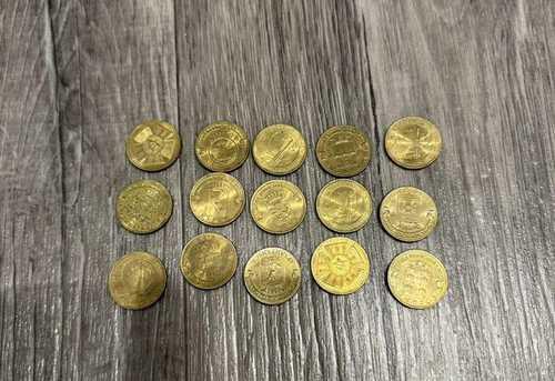 Коллекционые монеты 10р