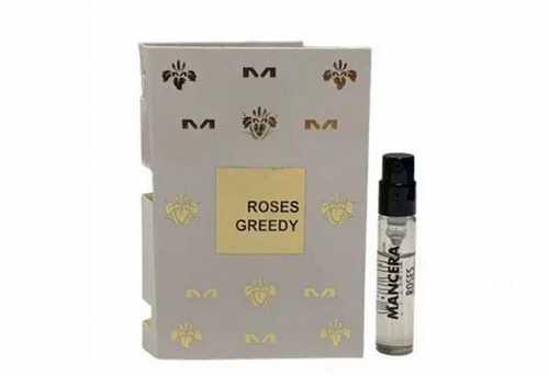 Mancera Roses Greedy парфюмерная вода 2 мл