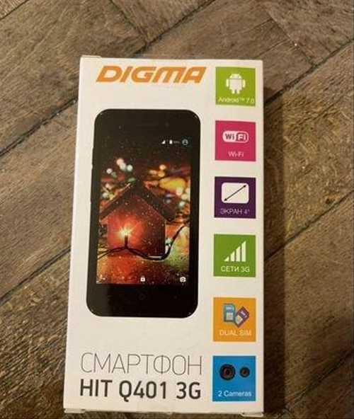 Смартфон digma hit q401 3g