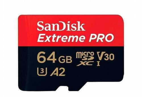 Карта памяти SanDisk microsdxc Extreme Pro Class 1