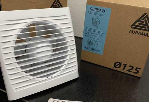 Новый осевой вытяжной вентилятор optima 125
