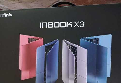 Ноутбук 14" Infinix Inbook X3 XL422, 256 ГБ, Core i5-1235U, RAM 8 ГБ, Intel Iris Xe Graphics