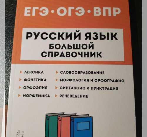 Справочник по русскому языку ОГЭ ЕГЭ ВПР