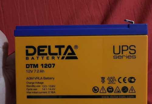 Аккумулятор Delta 1207