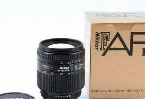 Nikon AF 28-105 mm f/ 3.5-4.5 D IF Macro+Коробка+