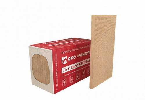 Утеплитель Rockwool Лайт Баттс Оптима 100х600х1000