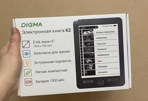 Электронная книга digma k2