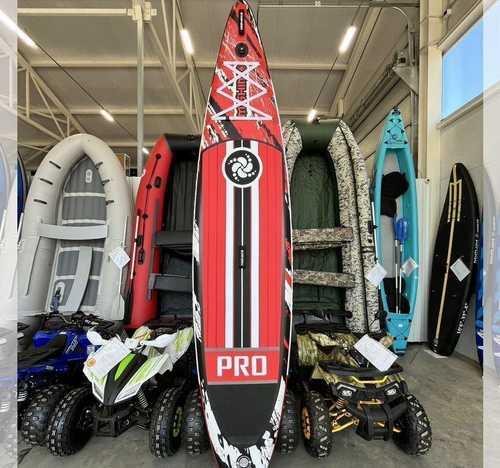 SUP (сап) Доска mishimo PRO-MAX sport RED 12,6’