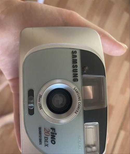 Пленочный фотоаппарат samsung fino 20 dlx