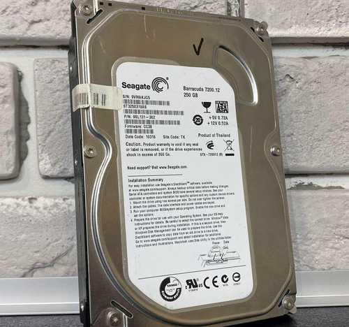 Жёсткий диск 3.5" 250GB Seagate