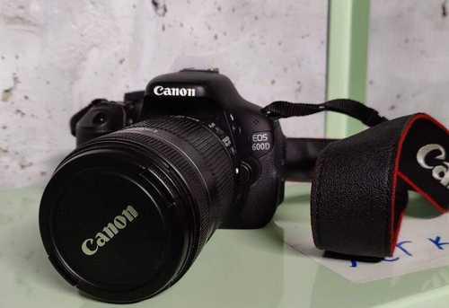 Фотоаппарат Canon EOS 600d Kit 18-135