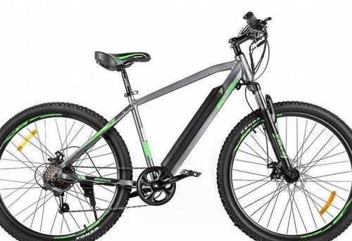 Электровелосипед Eltreco XT 600 Pro Серо-зеленый-2