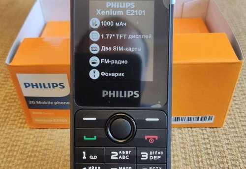 Philips Xenium E2101 чёрный - новый